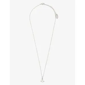 VIVIENNE WESTWOOD Balbina Pendant Necklace - Platinum/ Cream Pearl