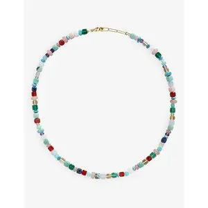 Monica Vinader Freedom Beaded Necklace - Gold
