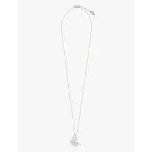 VIVIENNE WESTWOOD Grace Small Orb Pendant Necklace - Platinum/ Crystal