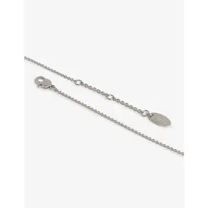 VIVIENNE WESTWOOD Reina Orb Pendant Necklace - Platinum/ White Cz