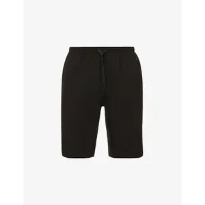 Polo Ralph Lauren Logo-embroidered Cotton-jersey Shorts - Black