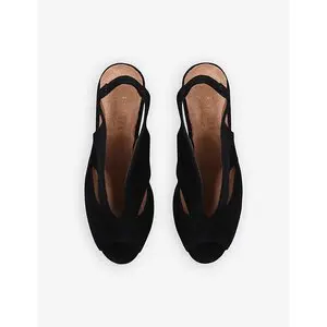 Carvela Arabella Cut-out Suede Sandals