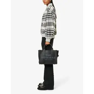Marc Jacobs Leather Medium Tote Bag - Black
