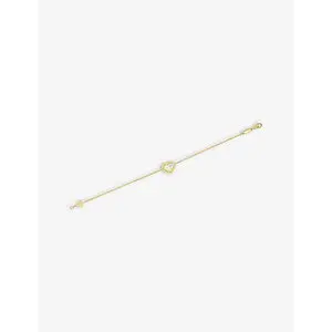 Chopard Happy Diamonds Icons 18ct Yellow-gold And 0.15ct Diamond Bracelet