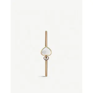 Chopard Happy Hearts 18ct Rose And Diamond Bracelet
