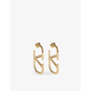 Valentino Garavani Vlogo Earrings - Gold