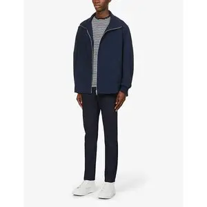 Emporio Armani Micro Dot Regular-fit Slim-leg Jeans