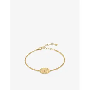 Monica Vinader Talisman Heart Vermeil Bracelet - Gold