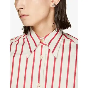 VIVIENNE WESTWOOD Suzon Stud Earring - Rhodium