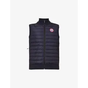 Canada Goose High-neck Padded Vest - Navy