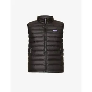 Patagonia Padded High-neck Shell Down Gilet - Black