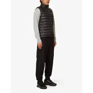 Patagonia Padded High-neck Shell Down Gilet - Black
