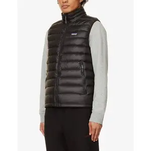 Patagonia Padded High-neck Shell Down Gilet - Black