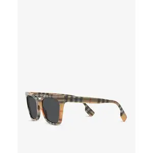 Burberry Be4346 Elsa Irregular Sunglasses - Brown