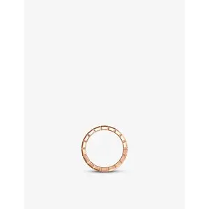 Chopard Ice Cube 18ct Rose Gold Diamond Ring