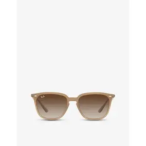 Ray-ban Square-frame Sunglasses - Brown