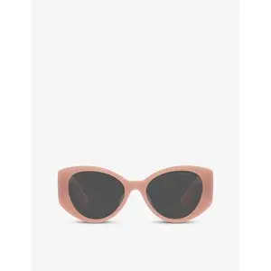 Miu Miu Mu 03ws Cat-eye Sunglasses - Pink