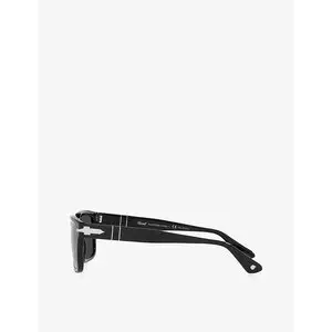 Persol Wayfarer-frame Acetate Sunglasses - Black