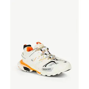 Balenciaga Track Nylon And Mesh Trainers - White/comb