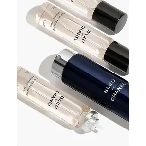 Chanel Bleu De Eau De Toilette Refillable Travel Spray 3 X - Na
