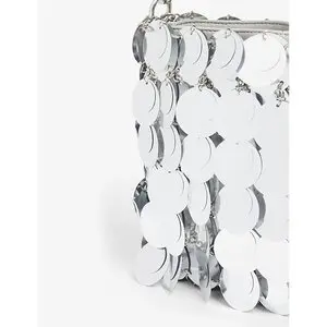Rabanne Sparkle Mini Disc Shoulder Bag