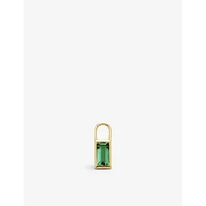 Monica Vinader Baguette Onyx Ear Charm - Green