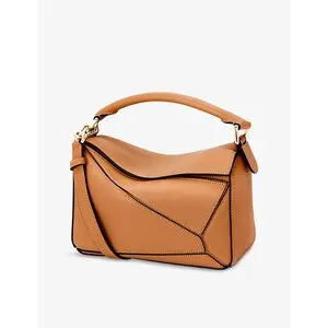 Loewe Puzzle Small Leather Shoulder Bag Light Caramel