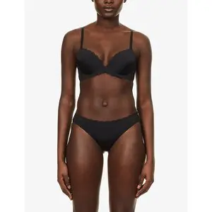 Calvin Klein Comfort Lotus-lace Lift Demi Bra