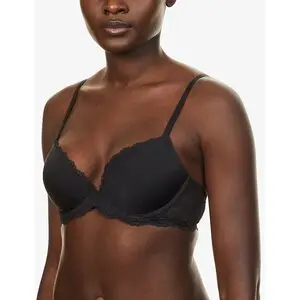 Calvin Klein Comfort Lotus-lace Lift Demi Bra