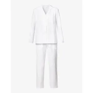 THE WHITE COMPANY Striped Cotton Pyjama Set