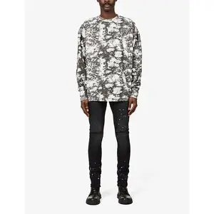 PURPLE BRAND Slim-fit Skinny Stretch-denim Jeans - Black