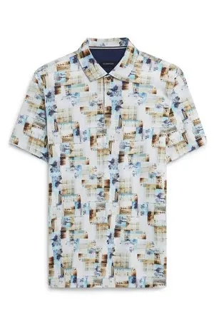 Bugatchi Digital Photo Print Polo