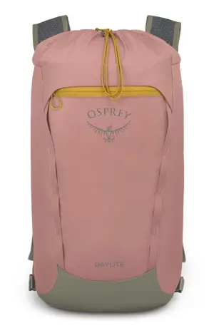 OSPREY Osprey Daylite Cinch Backpack Ash Blush Pink/ Earl Grey