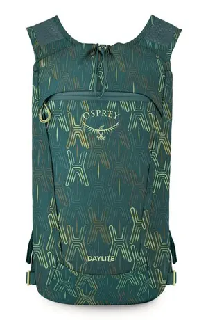 OSPREY Daylite Cinch Backpack - Fuzzy Window Print/blue