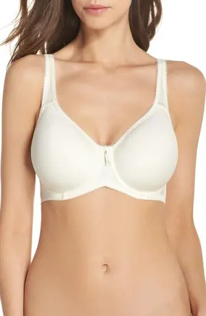 Wacoal Basic Beauty Spacer Underwire T-shirt Bra - Ivory