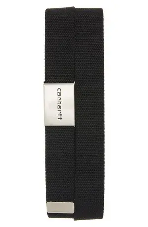 Carhartt Work In Progress Silver Tone Belts For Men