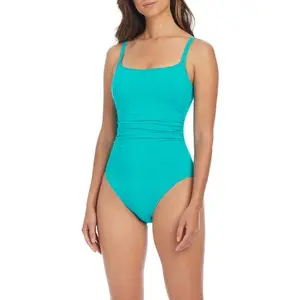 BLEU BY ROD BEATTIE Rod Beattie Kore One-Piece Swimsuit Teal