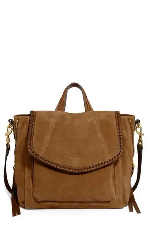 AIMEE All For Love Convertible Backpack - Coffee Suede