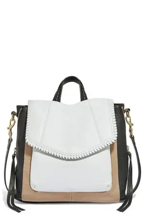 AIMEE Aimee Kestenberg All For Love Convertible Backpack Oat Colorblock