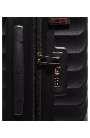 Tumi 19 Degree Large Expandable Checked Luggage - Black Texture