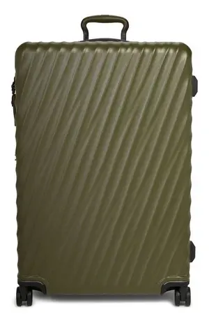 Tumi 19 Degree Large Expandable Checked Luggage Olive Texture