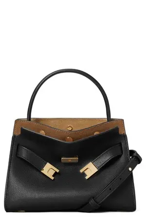 Tory Burch Petite Lee Radziwill Double Bag - Black