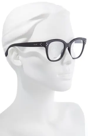 Celine 51mm Round Reading Glasses