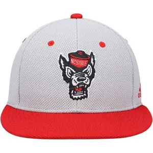 Adidas Nc State Wolfpack On-field Baseball Fitted Hat