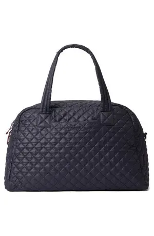 Mz Wallace Diamond-quilted Nylon Travel Bag