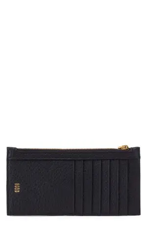 Hobo Carte Leather Wallet Black