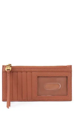 Hobo Carte Leather Wallet Cashew