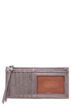 Hobo Carte Leather Wallet - Pewter Spur