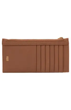 Hobo Carte Leather Wallet - Timber Brown