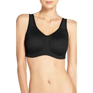 Wacoal Simone Seamless Underwire Sports Bra - Black